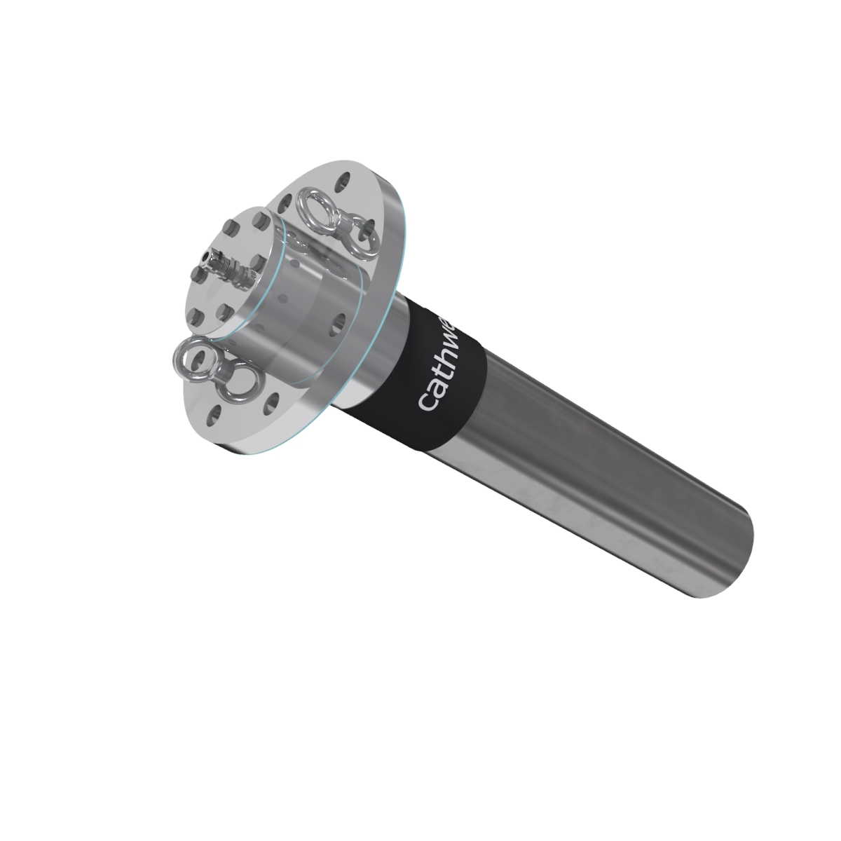 Iron MGPS/ICAF anode Ø100 sea water intake w/cofferdam - Cathwell